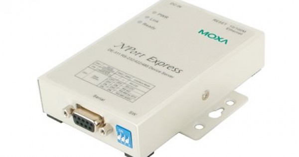 MOXA NPort Express DE-311 Serial to Ethernet Device Server Price in the Middle East | Easy World ...